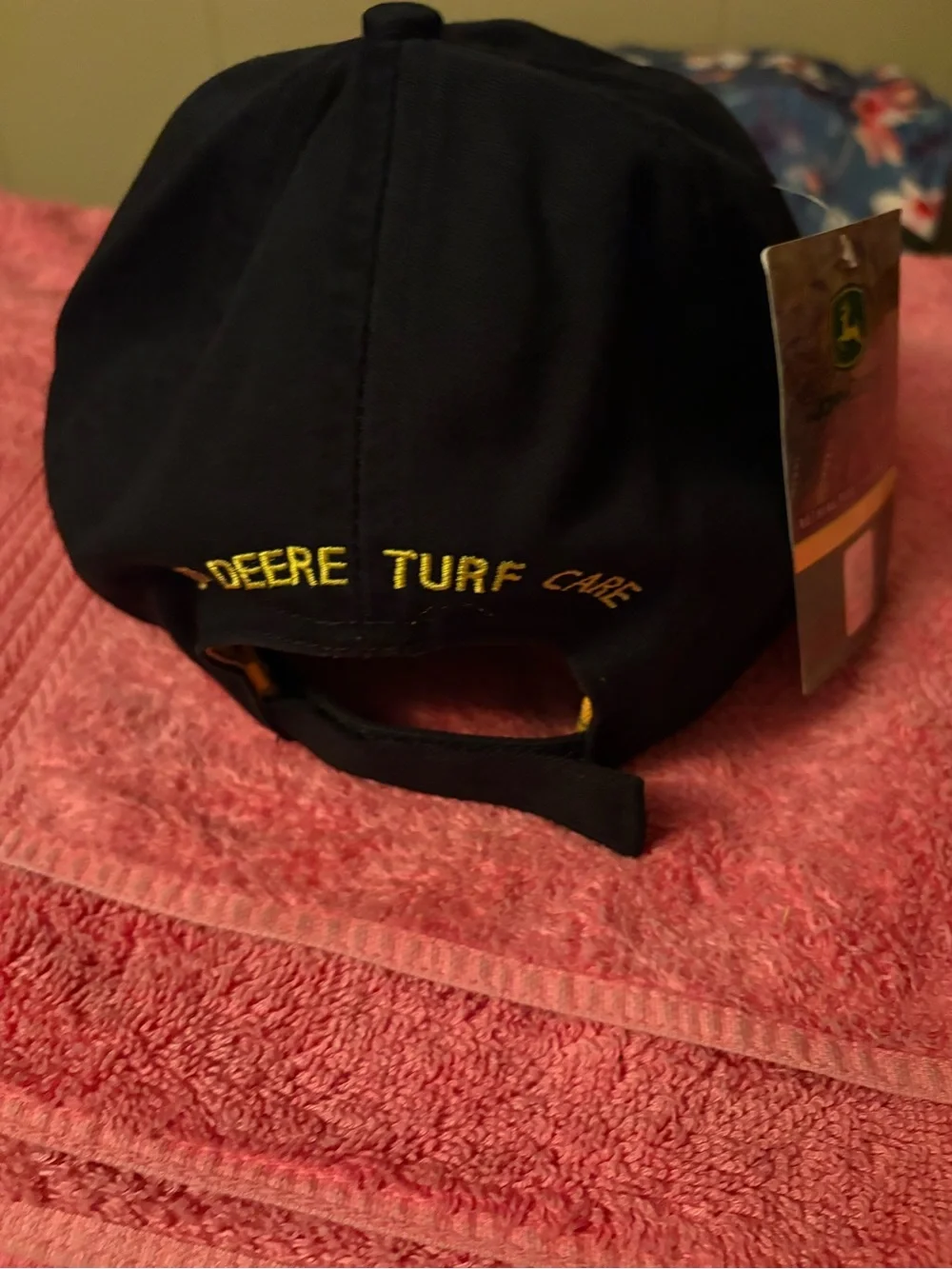 John Deere | Accessories | John Deere Black Hat With Green And Yellow ...
